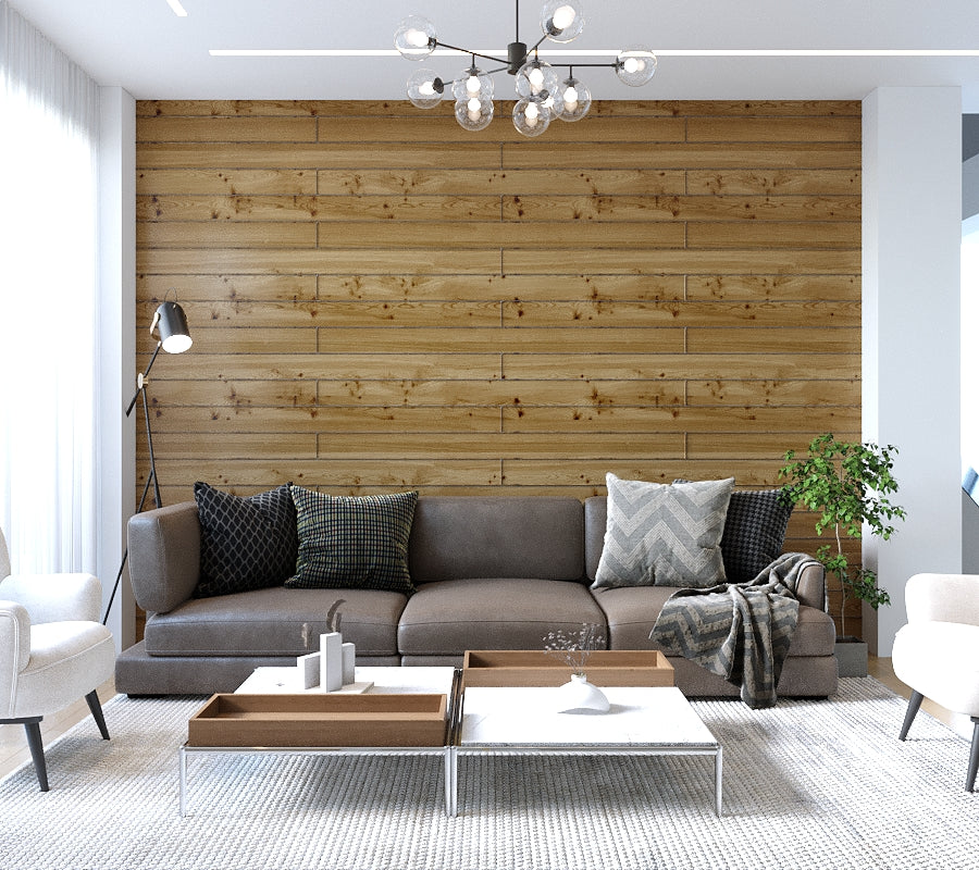 "Distressed White" wall paneling 10ft2 package. – Entrepot La Grange