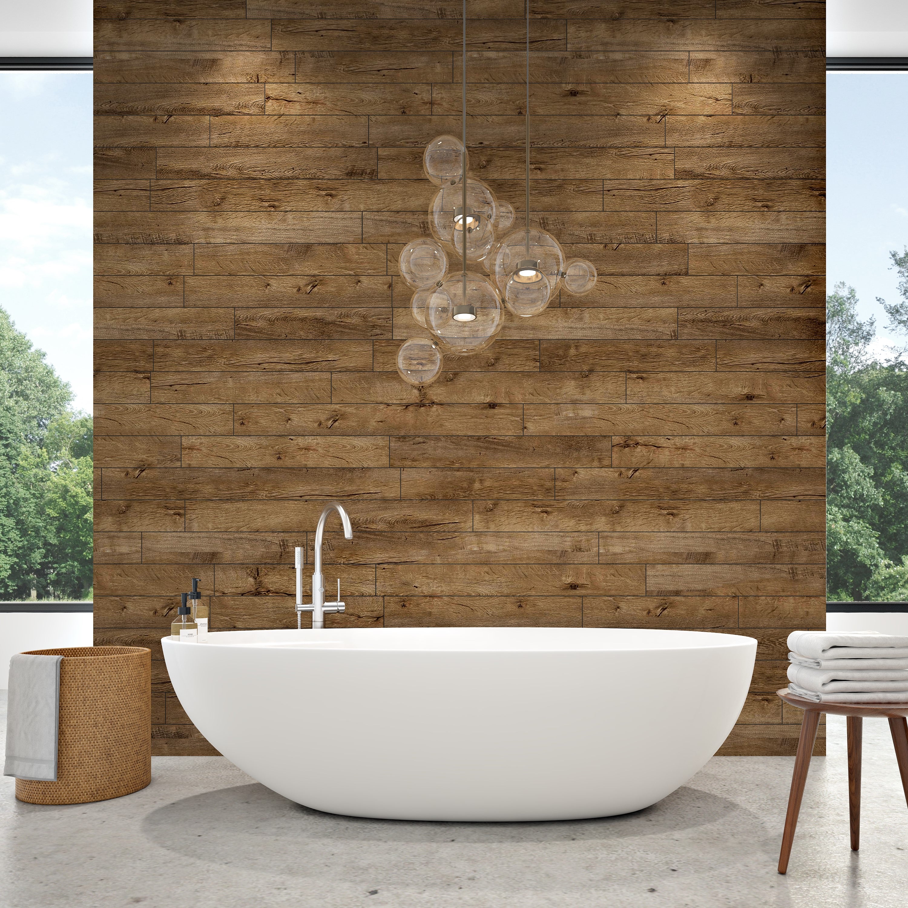 Rustic Wood Panel Wall New York Home With Rustic Wood Exterior,